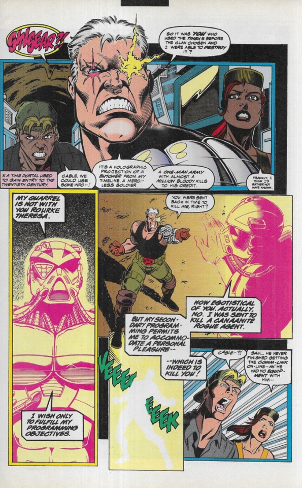 Cable Comic 5 Cover A First Print 1993 Fabian Nicieza Darick Robertson ...