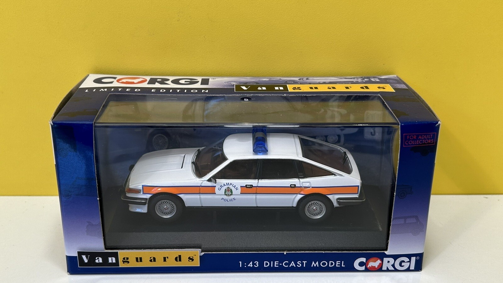 Corgi Rover SD1 Vitesse Grampian Police - 1:43 Scale Die-Cast Model ...