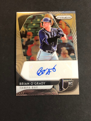 2020 Panini Prizm Brian O'Grady #RA-BG Signed Auto Autograph Baseball ...
