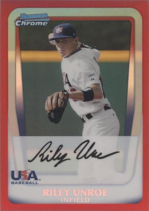 2011 Bowman Draft Picks & Prospects - Chrome Prospects Riley Unroe # ...