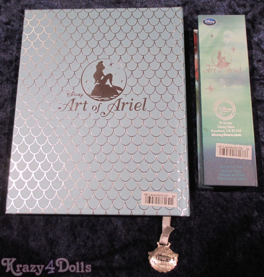 Disney The Little Mermaid Art of Ariel Journal And Pen Set NEW! | eBay