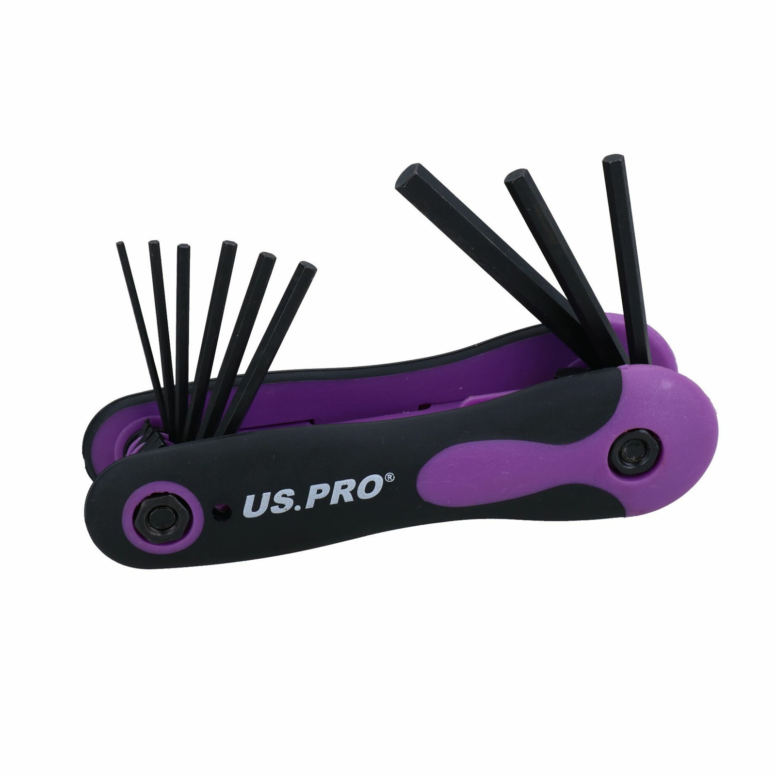 3pc Folding Allen Hex Star Torx Key Wrench Set Metric + Imperial 27 ...