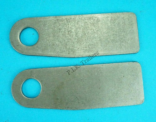 2 x Weld-on XL Eye Plates for M12 Antiluce Drop Lock Side Tail Gate ...