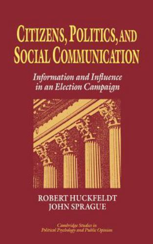 Cambridge Studies in Public Opinion and Political Psychology Ser ...