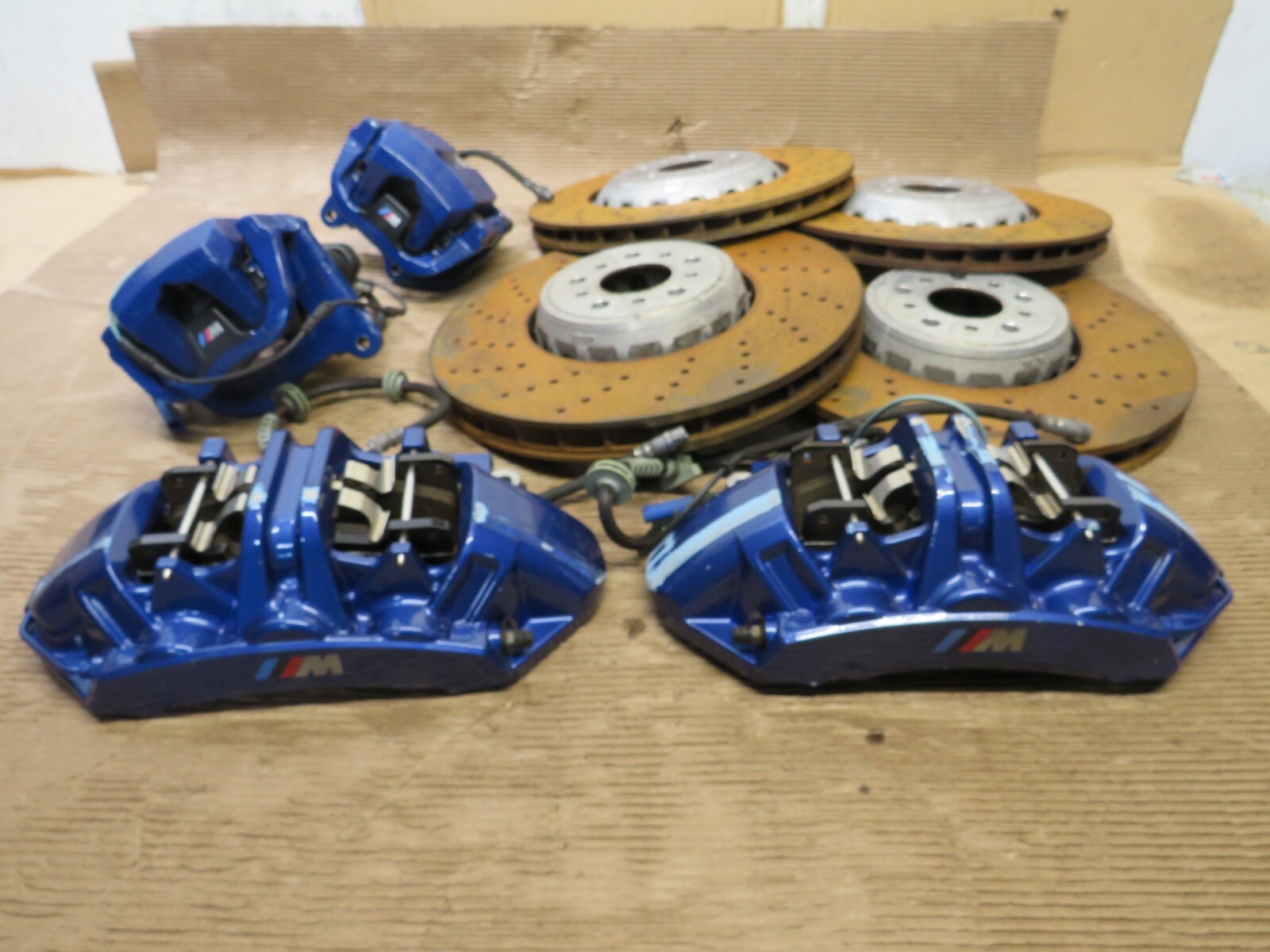 2018-21 BMW F90 M5 F91 F92 F93 M8 BREMBO BRAKES Calipers & Rotors Set ...