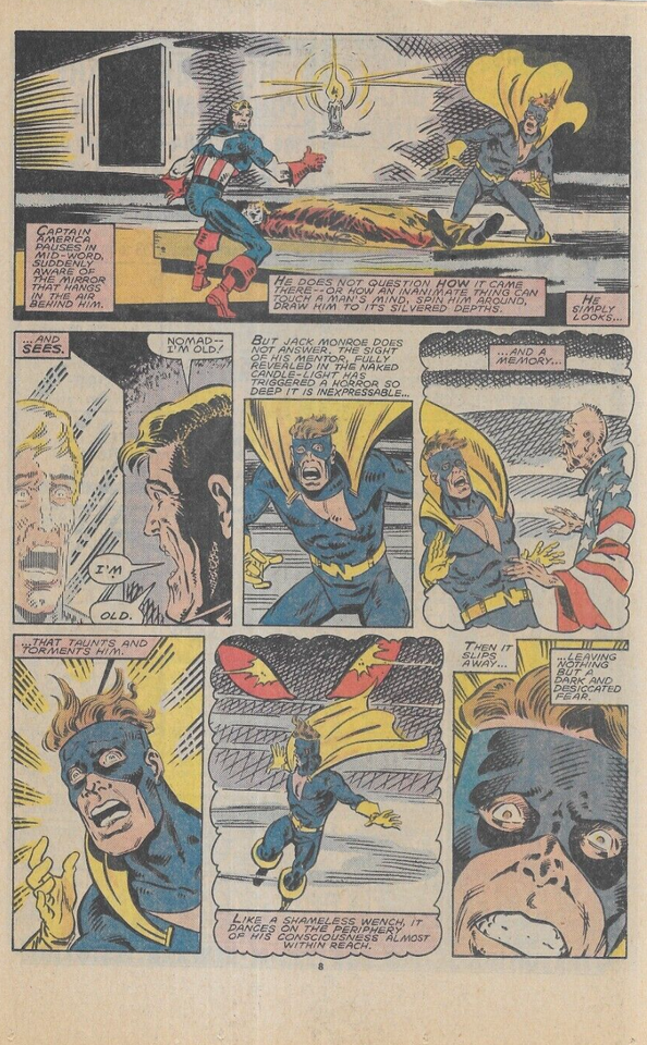 Captain America Comic 296 Copper Age First Print 1984 Dematteis Neary ...