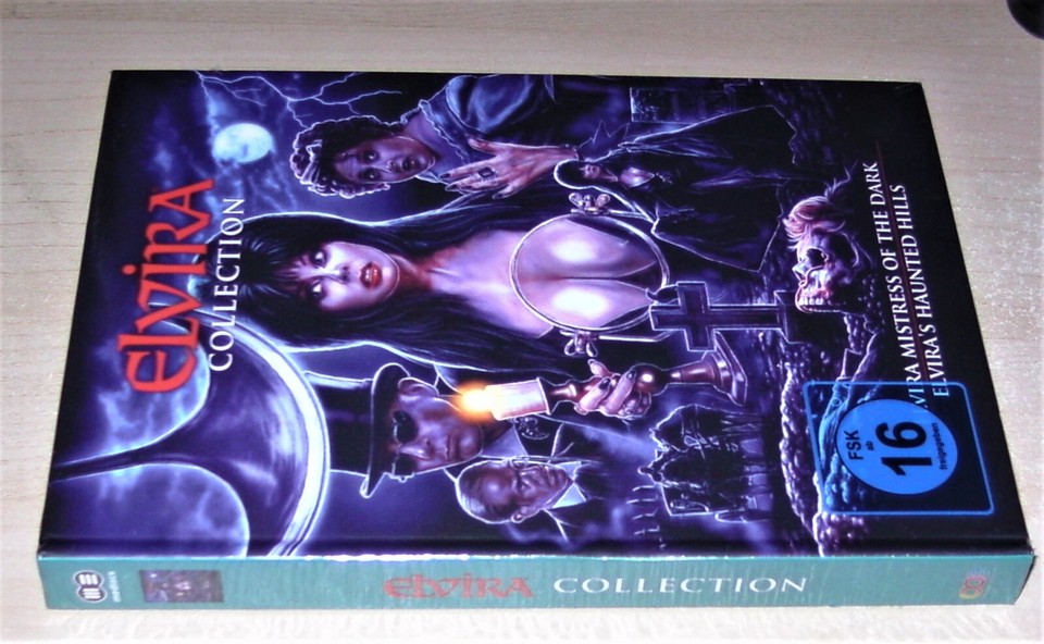 Elvira Collection Cover B Limited Mediabook 3 Blu Ray + DVD + Booklet ...