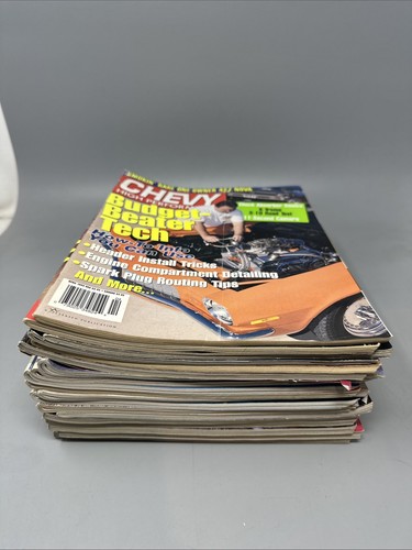 Lot Of 19 Super Chevy and Chevy High Performance Magazines Car 90s and ...