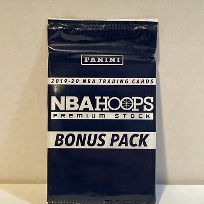 2019-20 nba hoops premium stock Bonus Pack Factory Sealed LASER Cards ...