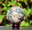 Large 120MM Natural Green Tree Agate Stone Healing Metaphysical Sphere ...