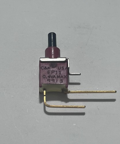 X2 PcsC&K EP11 0.4VA MAX Switch. EP11SD1AVBE. SWITCH PUSH SPST-NO 0.4VA ...