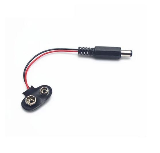 1pcs DC 2.1MM power plug 9V battery snap T-typeline Snaps T-Type | eBay