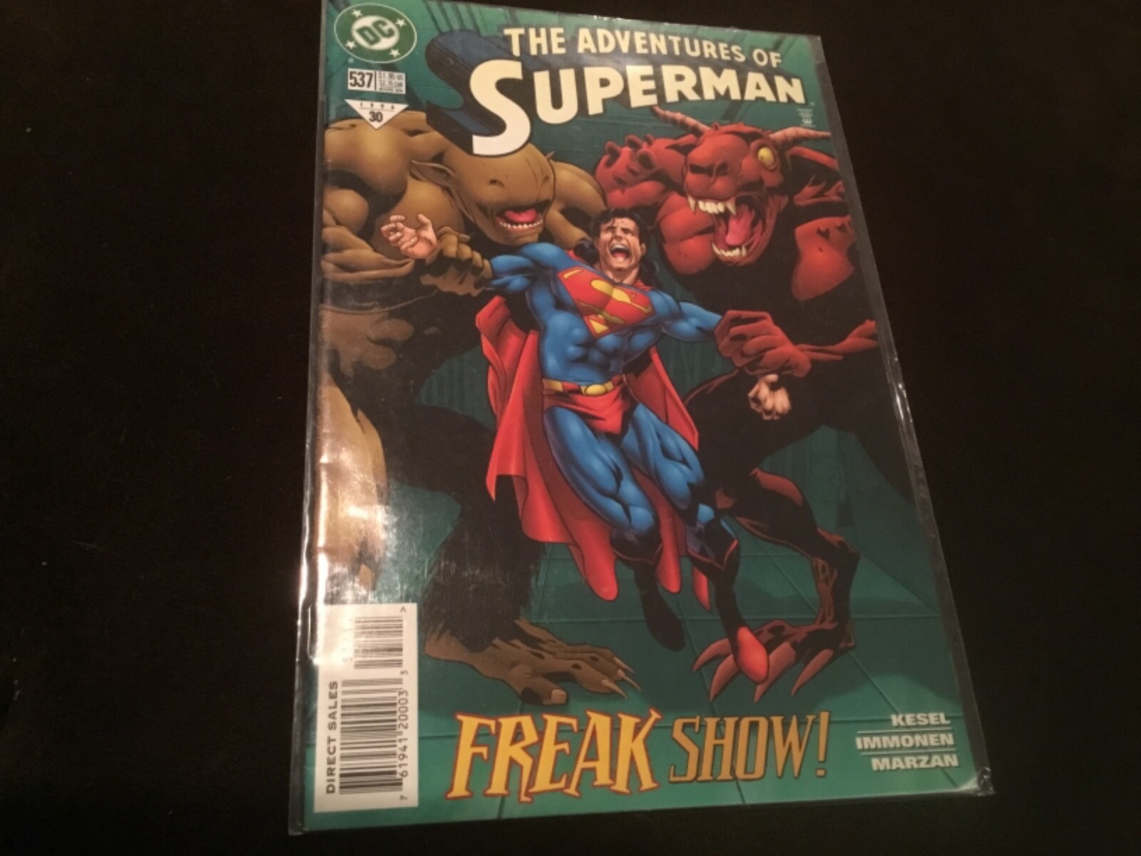 ADVENTURES OF SUPERMAN #537 DC COMICS 1996 VF | eBay
