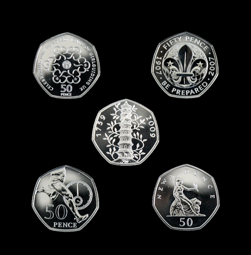 2019 50 Years of the 50p Set BUNC Fifty Pence Choose Your Coin Incl Kew ...