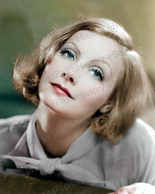 8x10 Print Greta Garbo Beautiful Colorized Portrait #GG49 | eBay