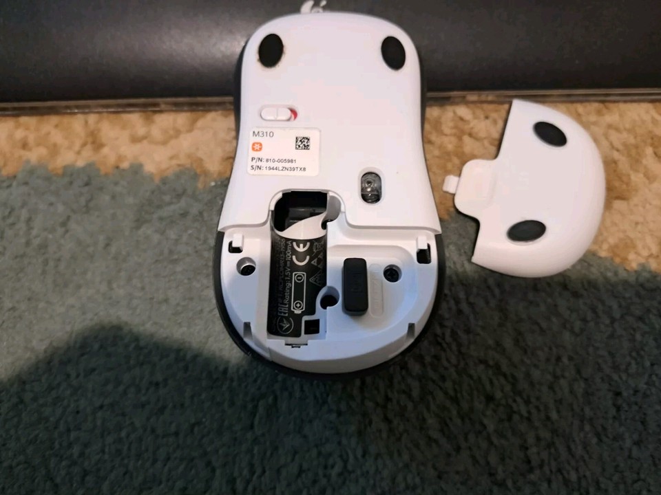 Logitech K520 & M310 Wireless Keyboard & Laser Mouse Combo +USB ...