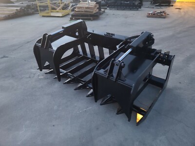72" Root Grapple For Skidsteer/bobcat/john deere/kubota/cat | eBay
