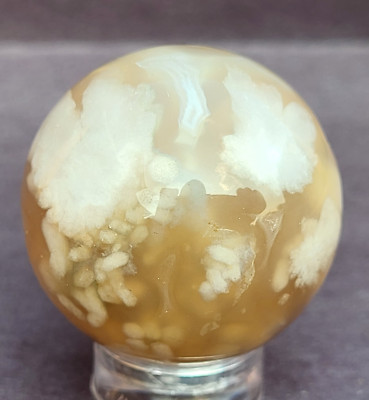 Flower Agate Sphere Ball Orb Crystal Chakra | eBay