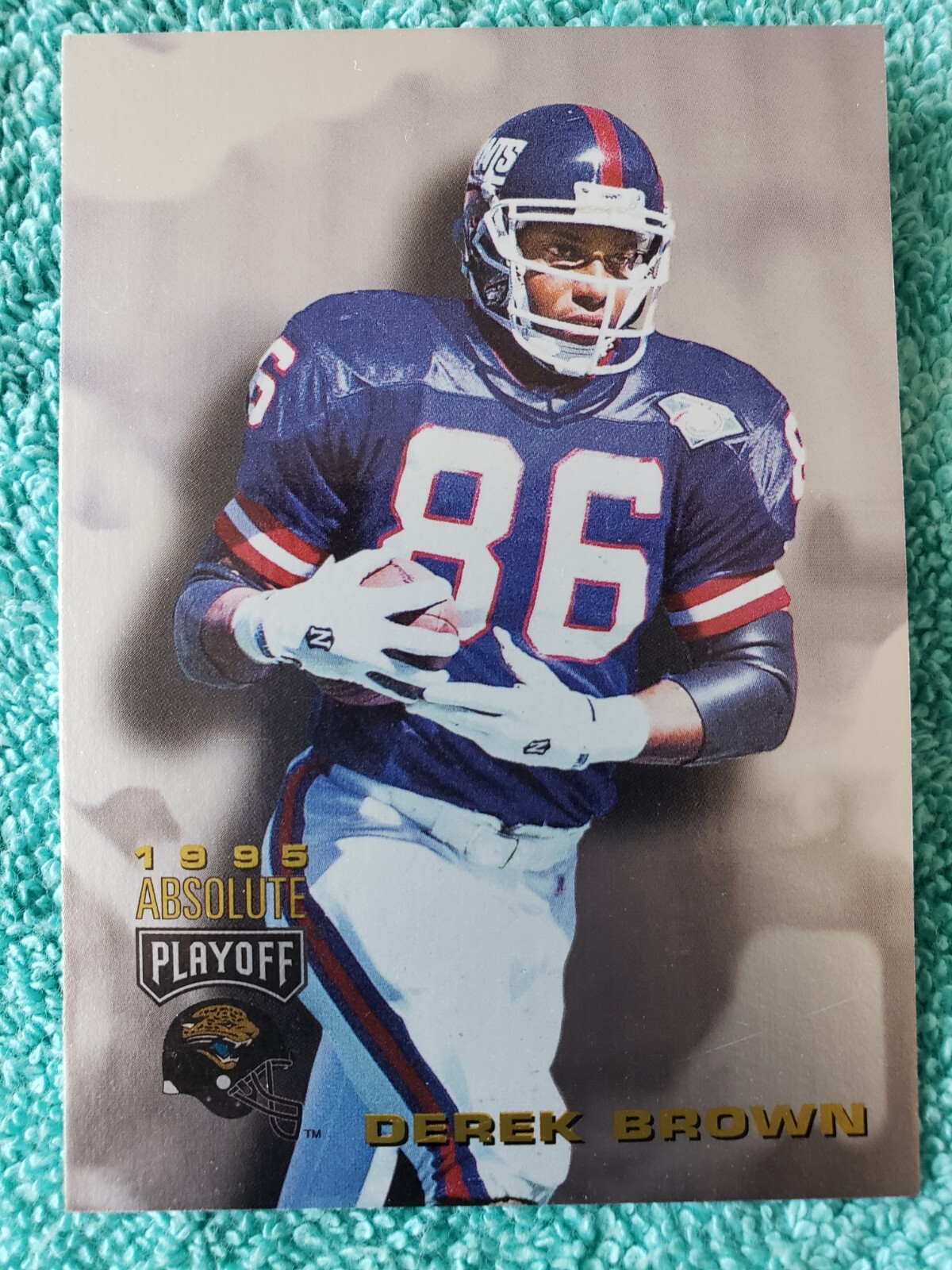 1995 PLAYOFF ABSOLUTE DEREK BROWN #45 JACKSONVILLE JAGUARS | eBay