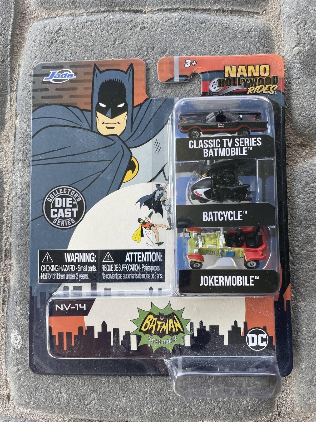 Batman NANO Hollywood Rides COLLECTORS DIECAST SERIES Batmobile JOKER ...