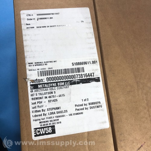 Eaton Corporation DH361NRK Series A Heavy Duty Safety Switch FNFP | eBay