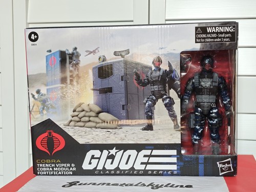 G.I. Joe Classified #151 Trench Viper & Cobra Fortification In-hand ...