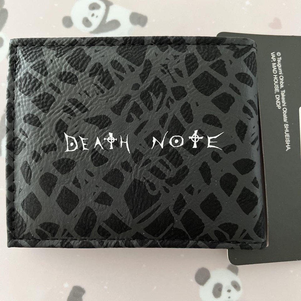 DEATH NOTE Exhibition: Two Coasters, Folding Wallet, Acrylic Stand ...