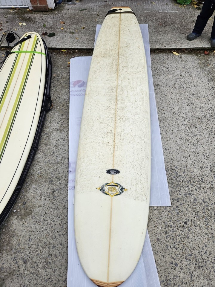longboard surfboard custard point nose rider | eBay UK