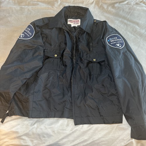 National Patrol Allied Universal Security Jacket Mens 2Xl Black ...
