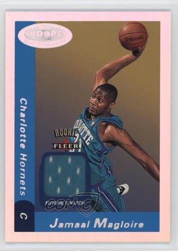 2000 NBA Hoops Hot Prospects Future Swatch /1000 Jamaal Magloire #144 ...