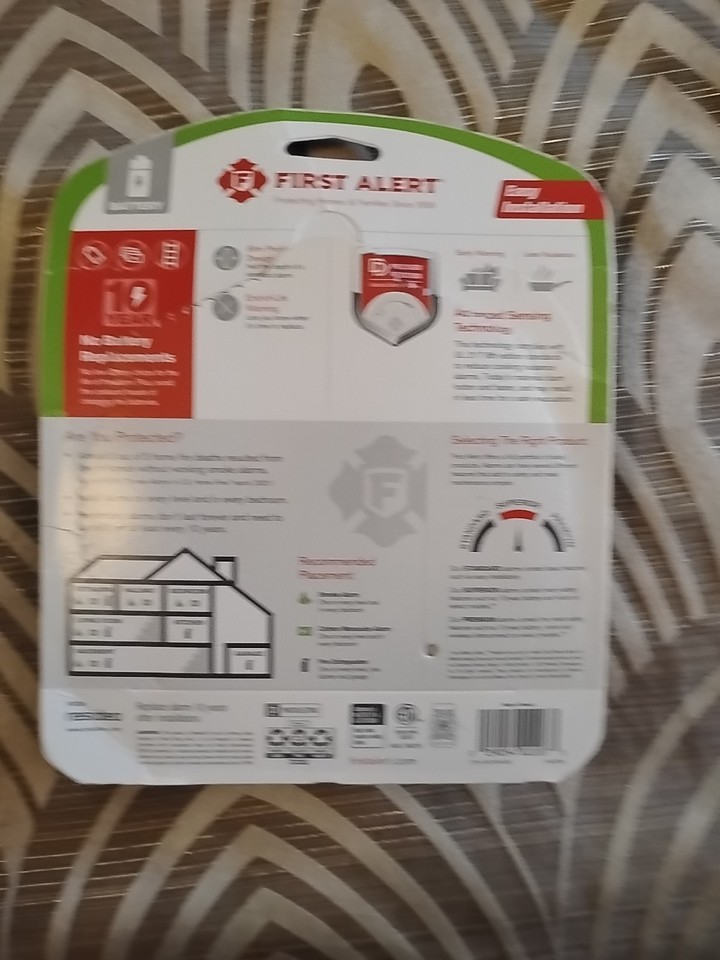 First Alert - 2 In 1 Smoke & Carbon Monoxide Alarm - White | eBay