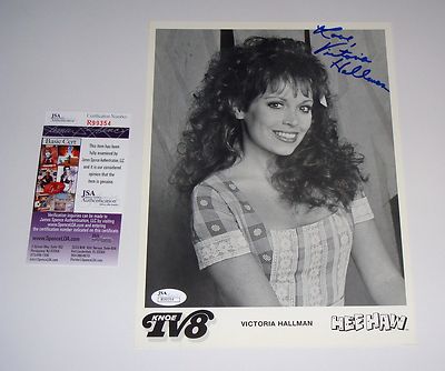 Sexy Hee Haw Gal Victoria Hallman Miss Honeydew Signed 8x10 JSA CERT | eBay