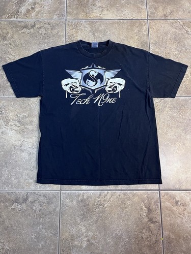 vintage tech nine shirt Strange Music Size XL | eBay