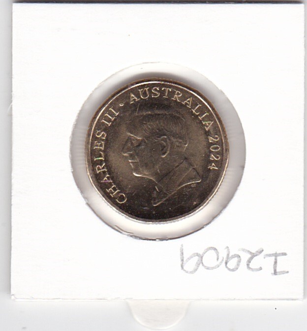 I2909 Australia 2024 $1 dollar buck Bluey coin with balloon circulated ...