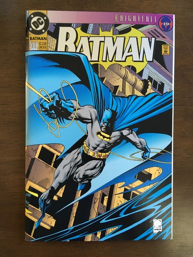 BATMAN # 500 NM DIRECT DIE-CUT COVER KNIGHTFALL 19 BANE DC COMICS 1993 ...