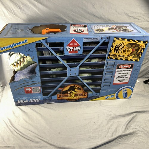 Fisher-Price Imaginext Jurassic World Dominion Mega Stomp & Rumble Giga ...