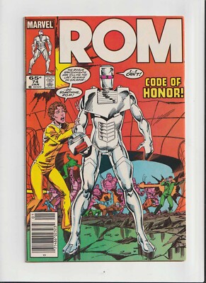 ROM Spaceknight #74 (1986) John Byrne Cover, Steve Ditko, Bill Mantlo ...