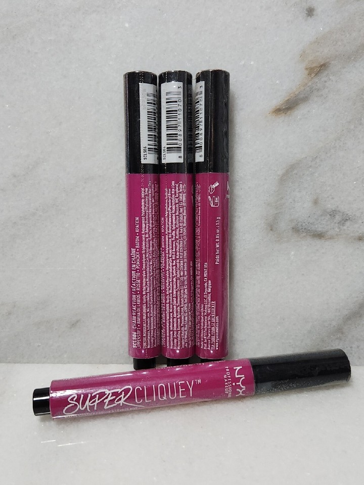 4--NYX Super Cliquey Matte Lip Color Chain Reaction SCLS06 | eBay