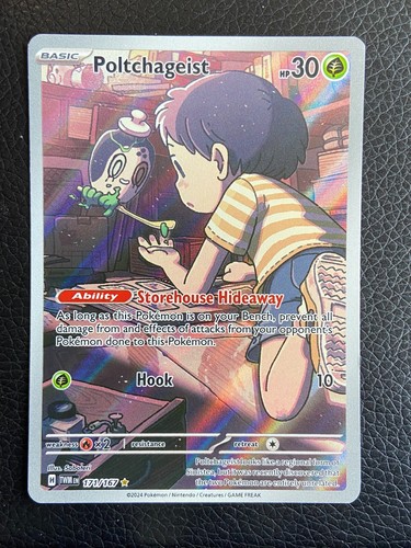 Poltchageist 171/167 Twilight Masquerade (Pokemon) Full Art ...