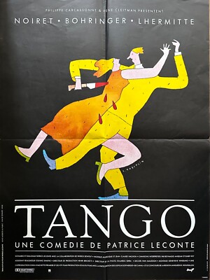 Affiche cinéma TANGO 60x80cm Poster / Patrice Leconte / Philippe Noiret ...