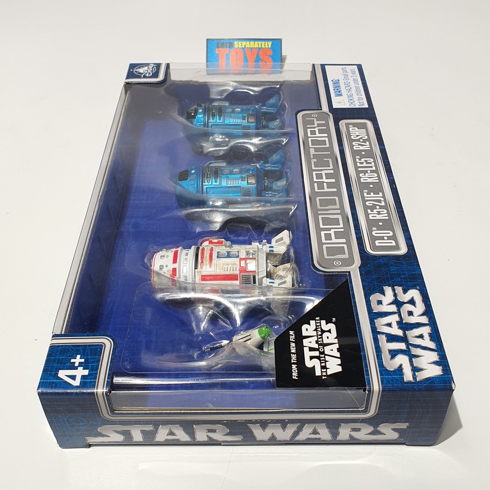 Disney Parks Star Wars Droid Factory D 0 R5 2JE R6 LE5 R2 SHP figure 4 ...
