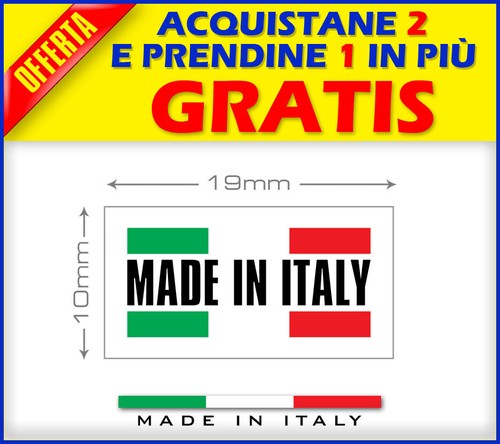 840 ETICHETTE ADESIVE BIANCHE BOLLINI COLLA PERMANENTE MADE IN ITALY ...