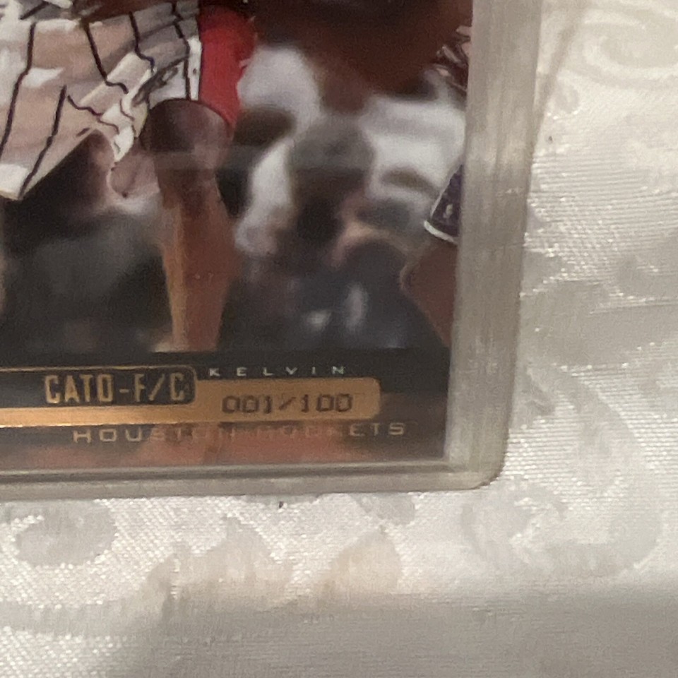 1999-00 Upper Deck Bronze Houston Rockets Basketball #226 Kelvin Cato ...