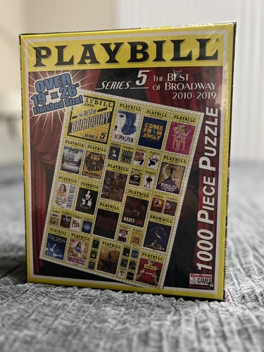 Endless Games Playbill Broadway Cover Jigsaw Puzzle - 1000 Piece for ...