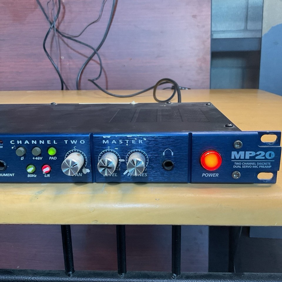 PreSonus MP20 Two Channel Discrete Dual Servo Mic Preamp | eBay