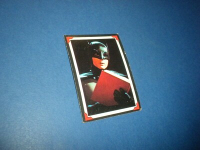 BATMAN - THE RIDDLER'S RIDDLE - card #5 Topps 1966 U.S.A. A LESSON FOR ...