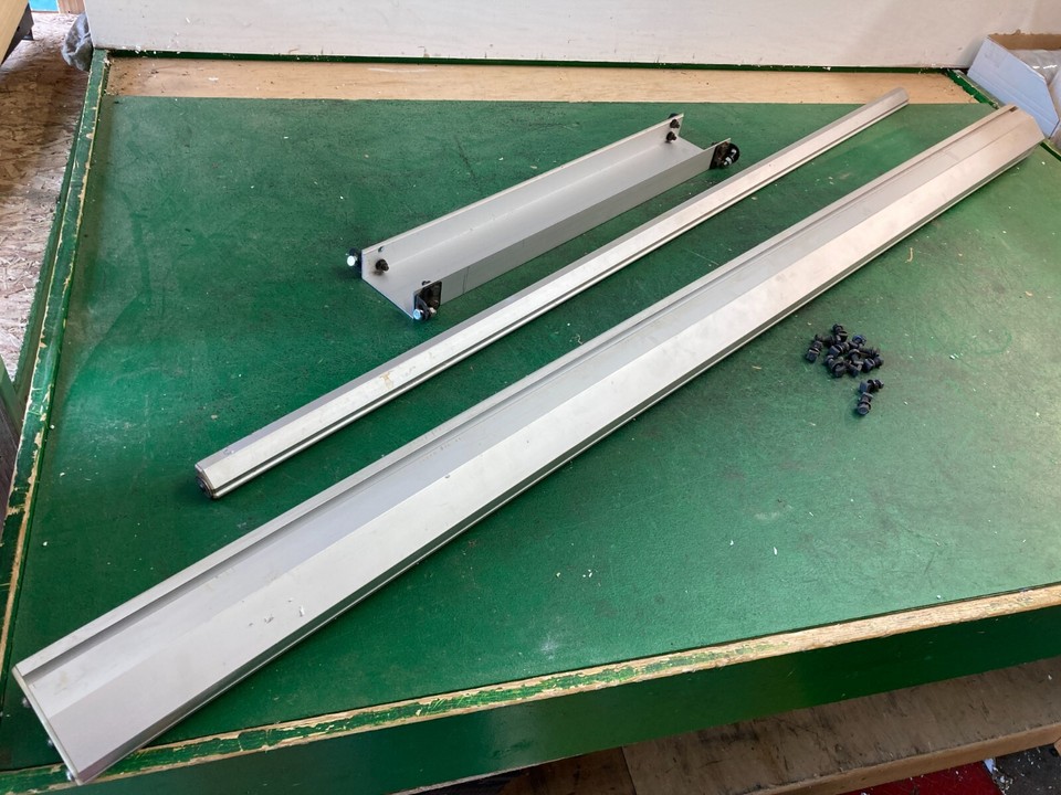 Craftsman Table Saw Exact-I-Rip Rip fence GUIDE RAILS ONLY | eBay