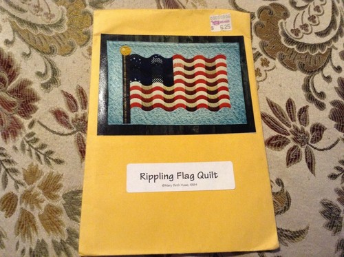 Rippling flag quilt pattern from Tumbleweed Textiles 1994 | eBay