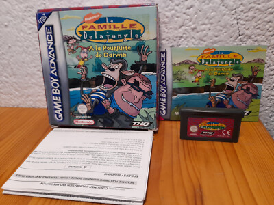 Jeu Nintendo Game Boy Advance GBA La famille Delajungle A la poursuite ...