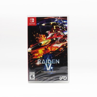 new Raiden V: Director's Cut Limited Edition Nintendo Switch sealed ...